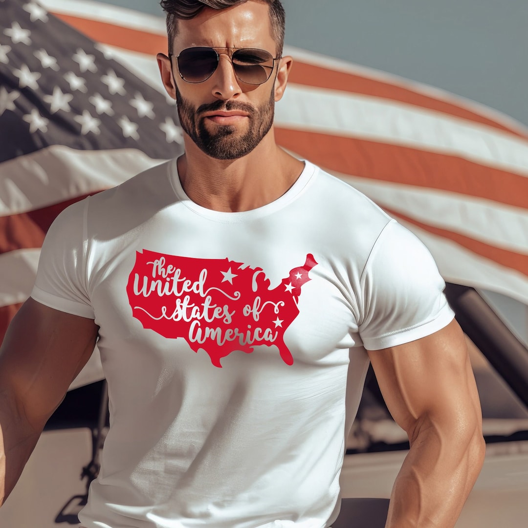 The United States of America Shirt, Land of the Free, Patriotic Shirt ...