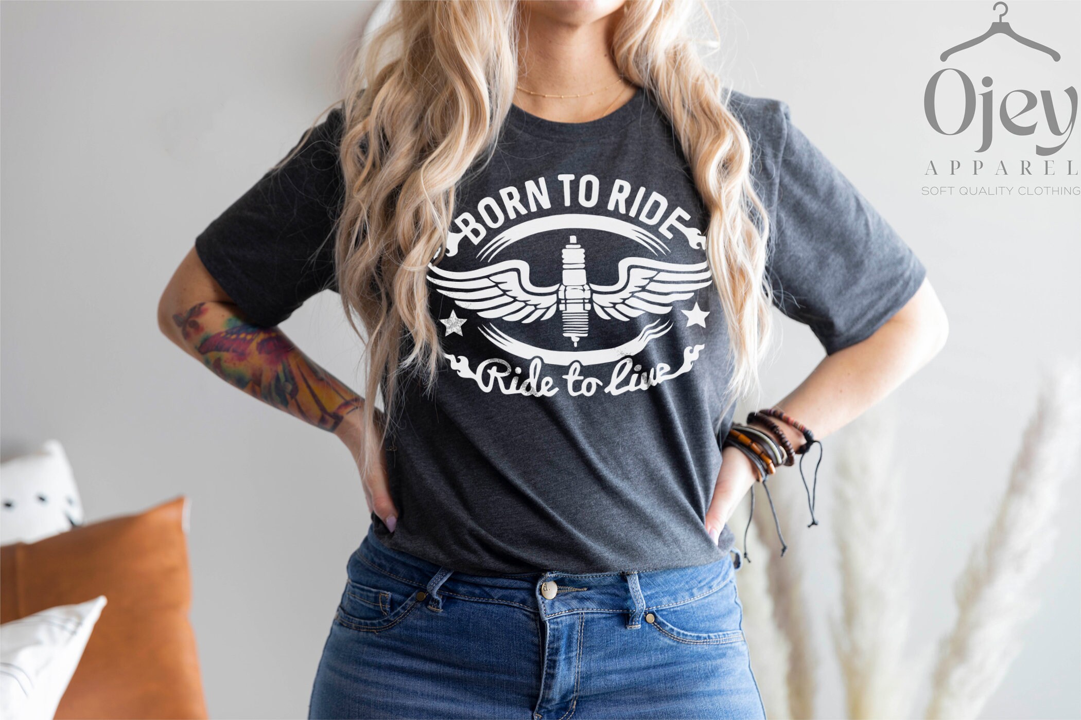 Born to Ride Ride to Live Shirt Cruiser Motorcycle Chopper - Etsy