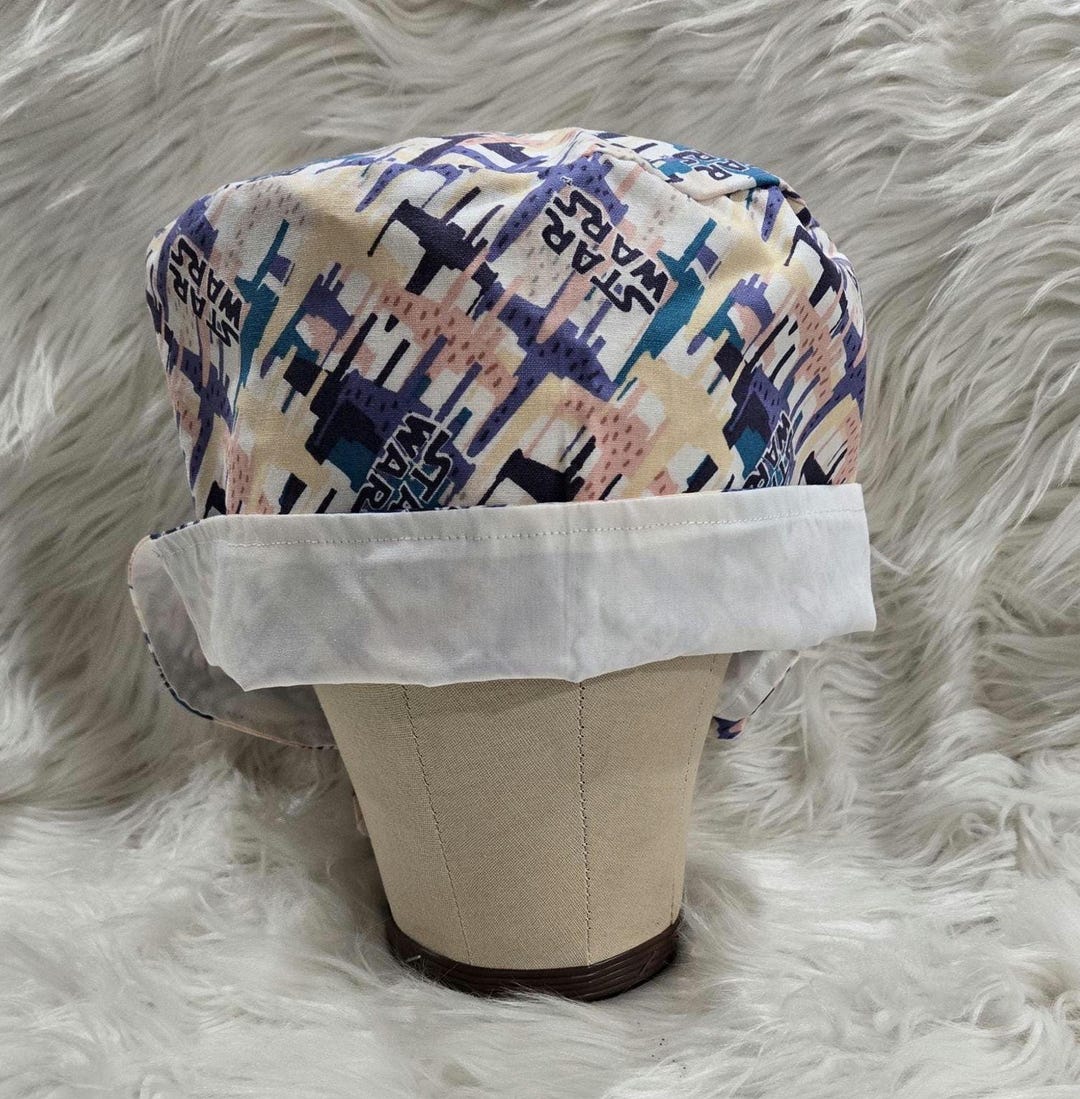 Scrub Cap Nurse Bonnet Star Wars - Etsy