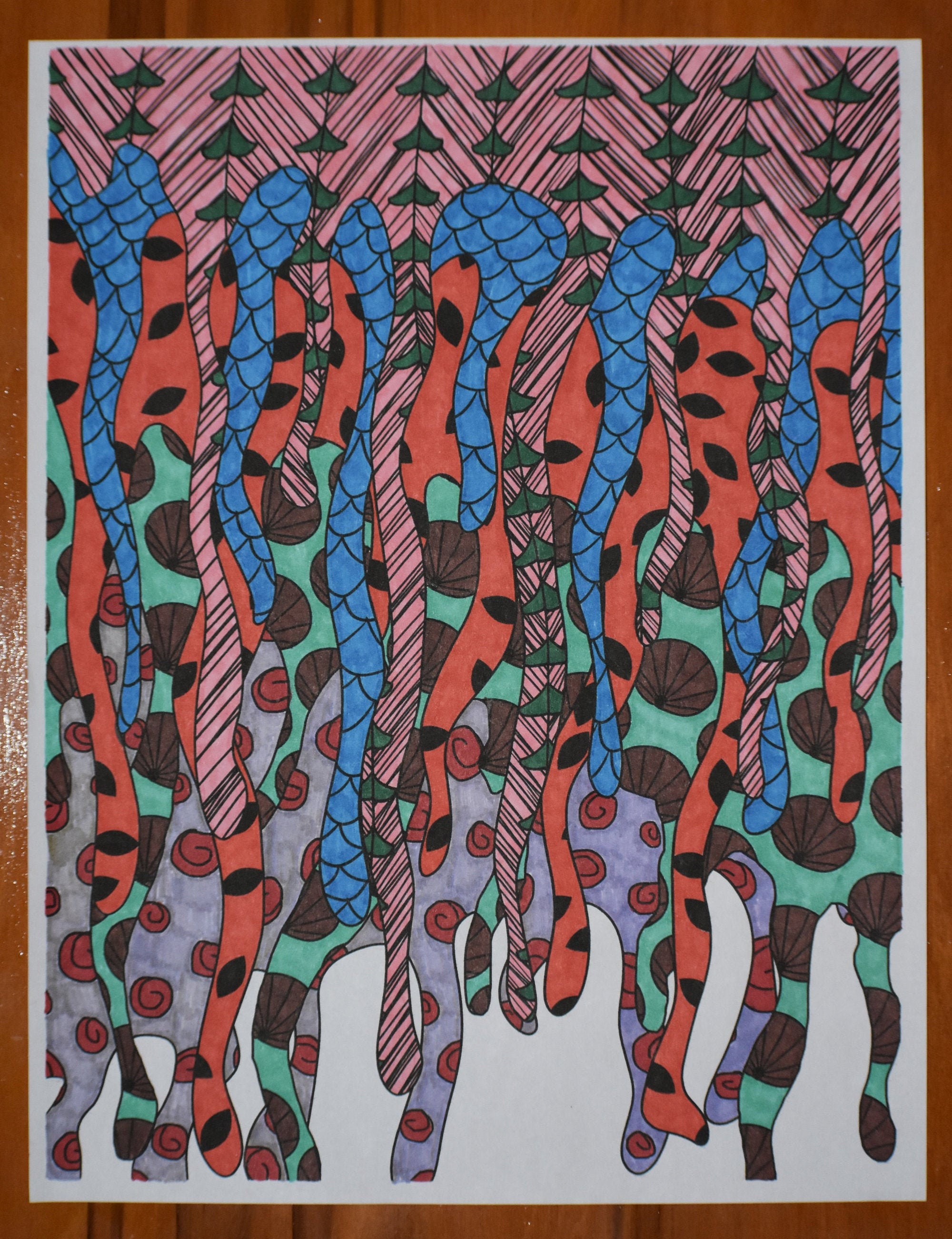 Printable Zentangle Coloring Pages - Etsy