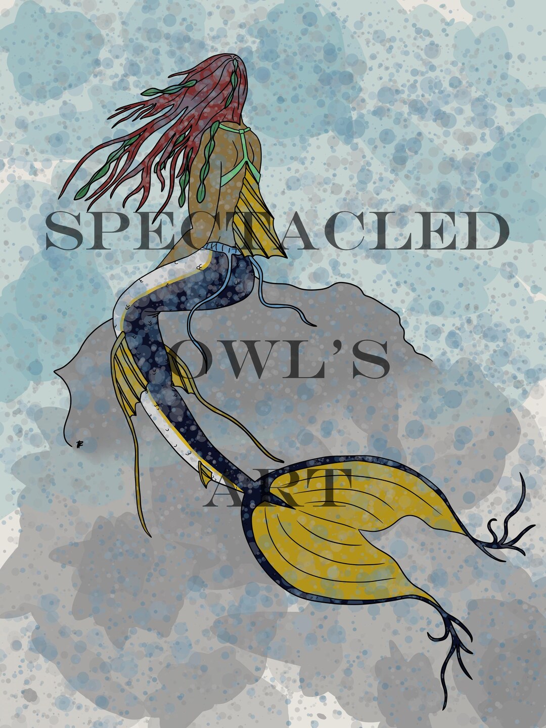 Mermaid Adopt | Yellowfin Tuna - Etsy