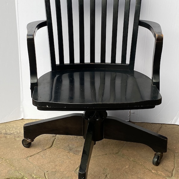 Bankers Chair - Etsy