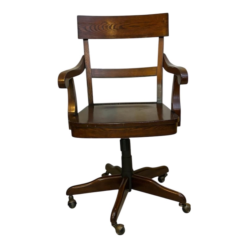 Bankers Chair - Etsy