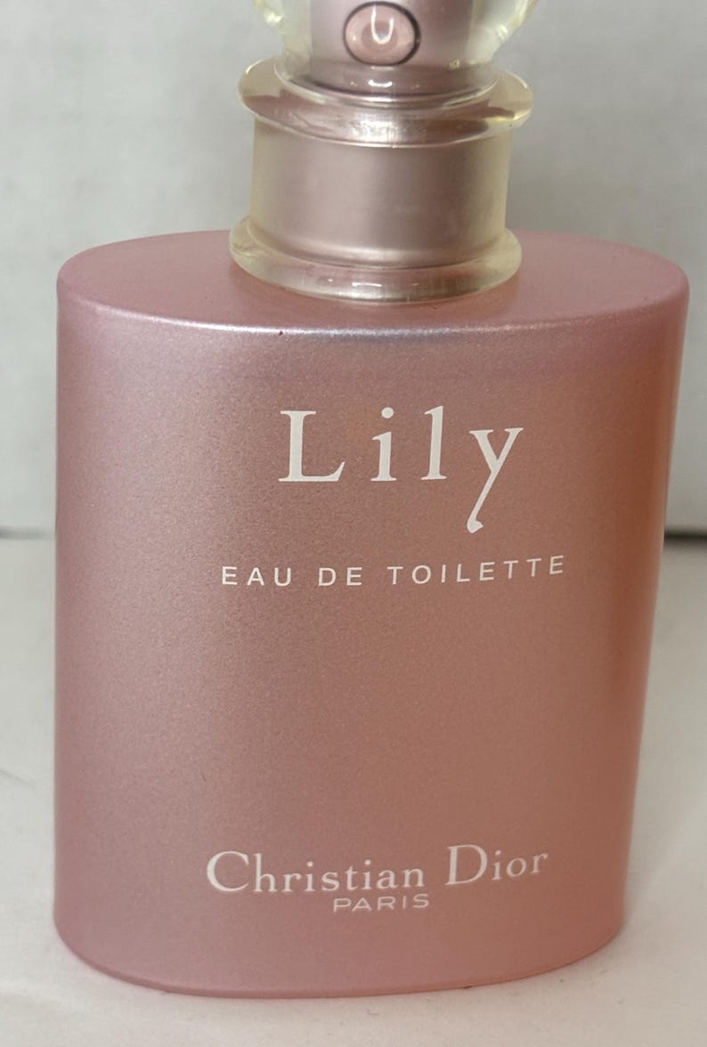 Vintage Rare Lily Eau De Toilet Spray Limited Edition Christian Dior ...