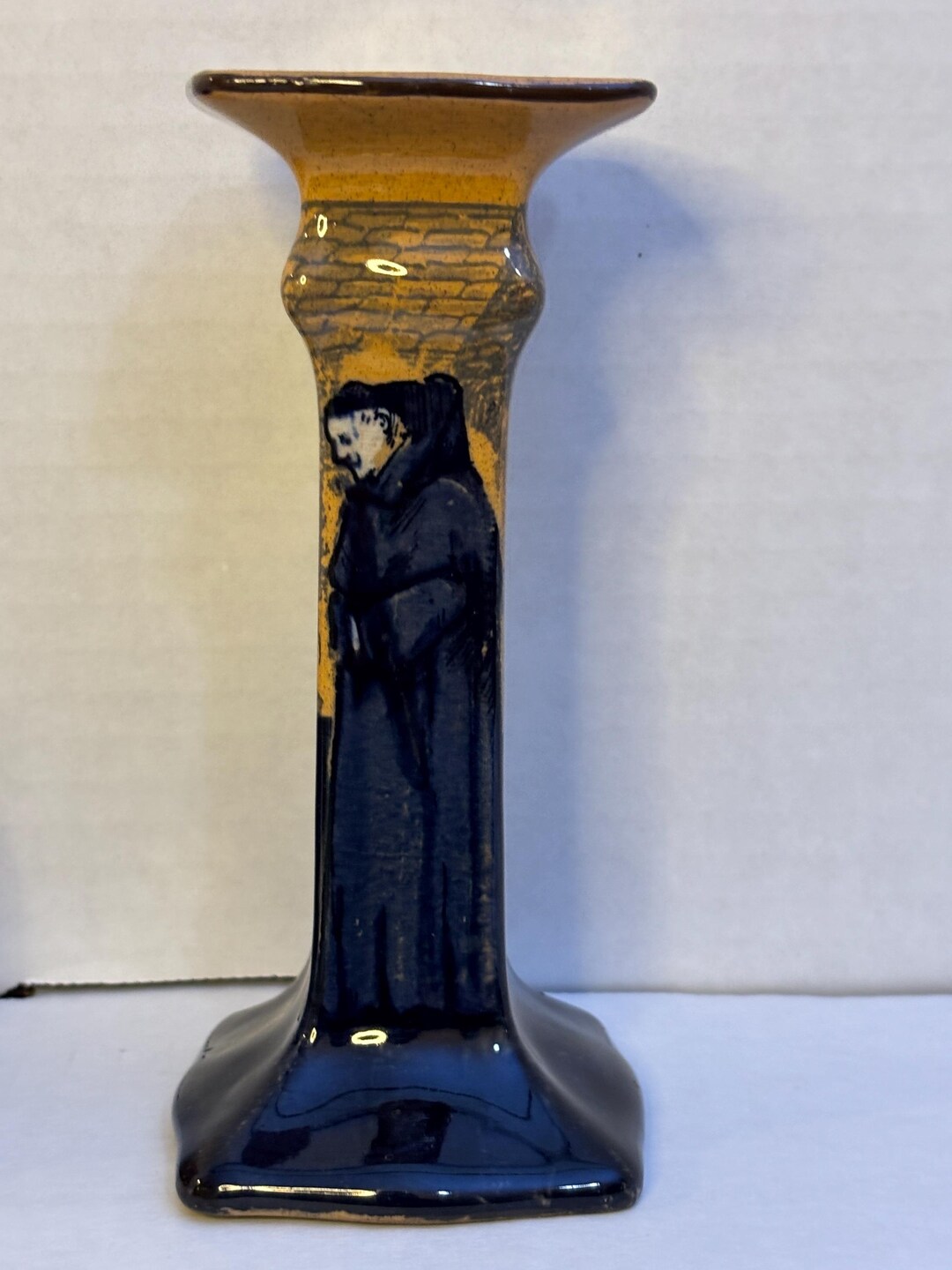 Rare Monks in the Cellar Candlestick Royal Doulton Seriesware Charles ...