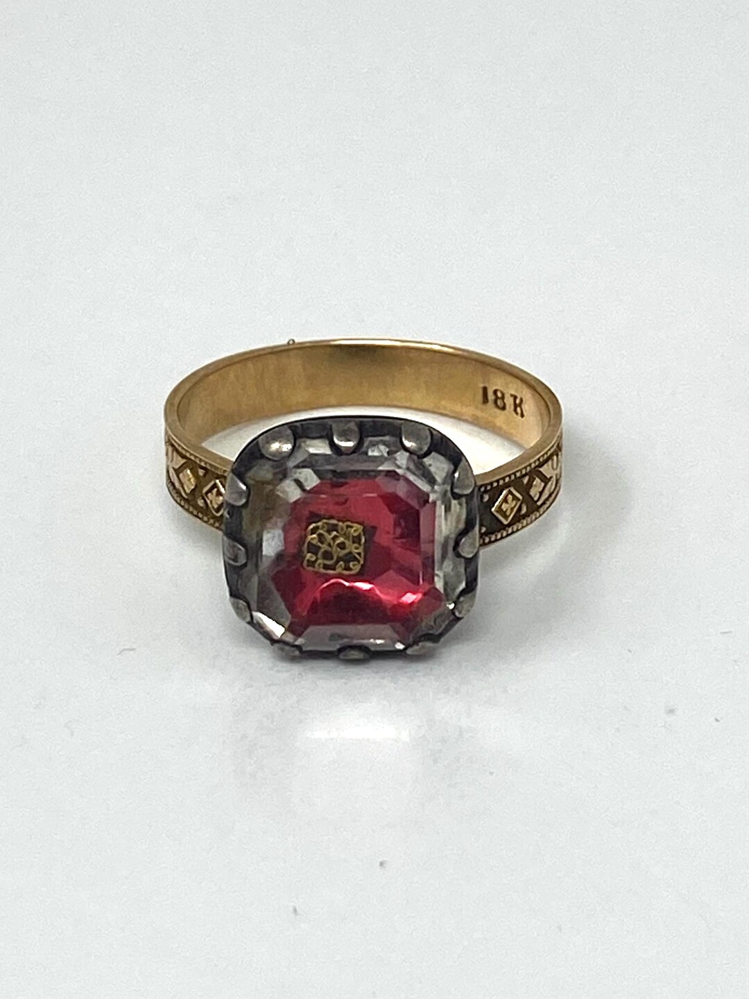Stuart Crystal Ring - Etsy