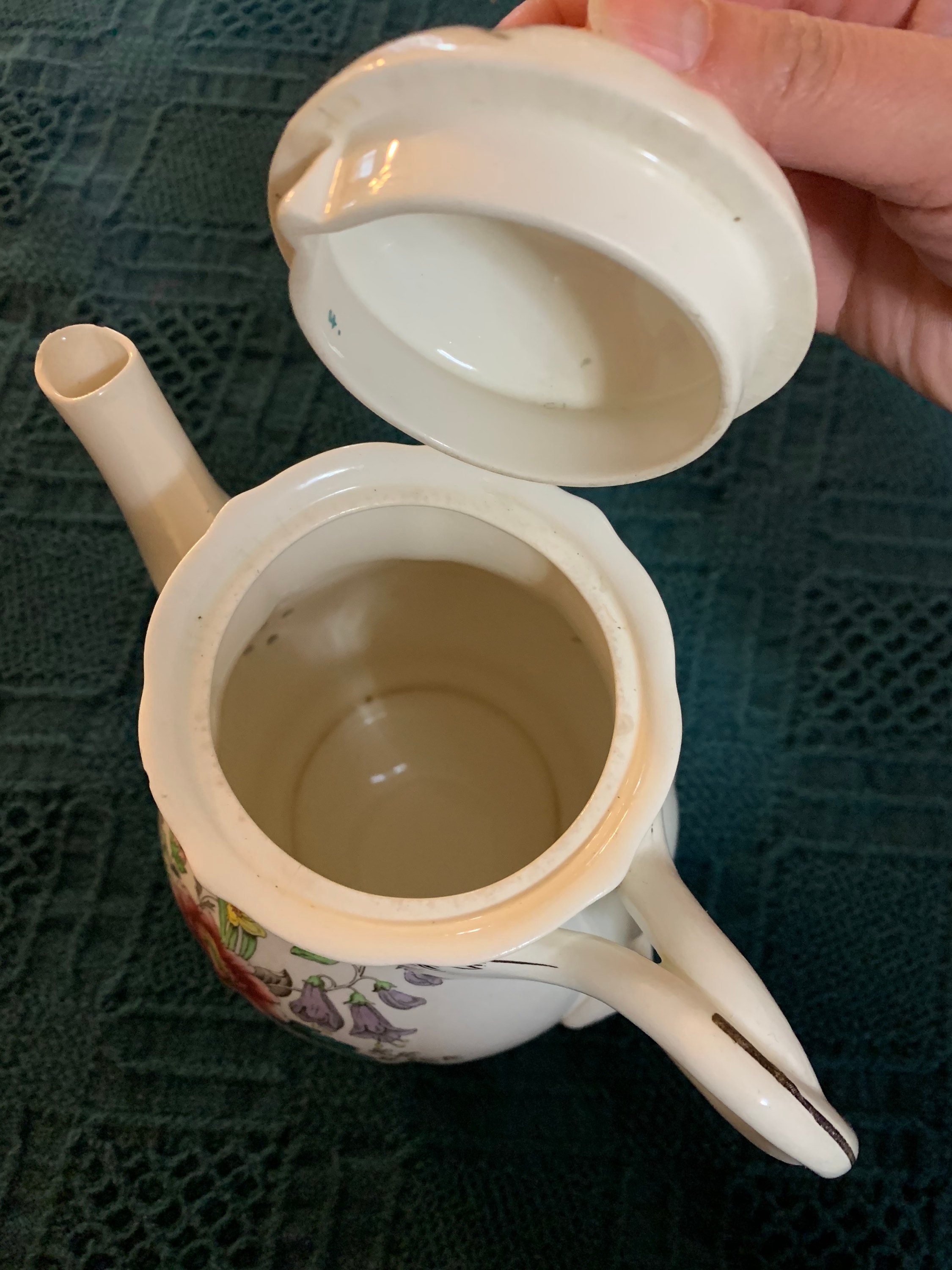 Copeland Spode Coffee Pot - ”raeburn“ Pattern - Made in Great Britian ...