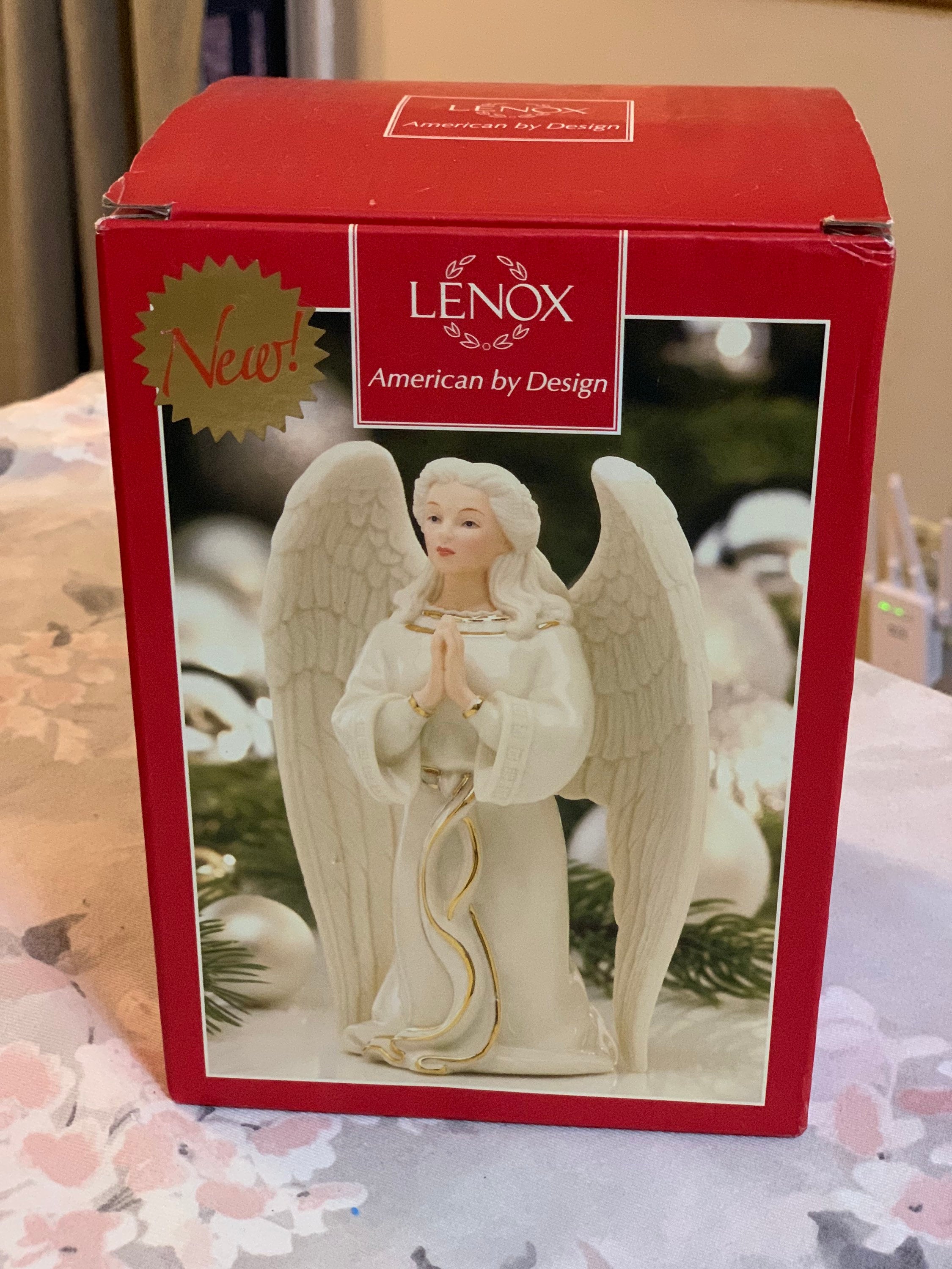 Lenox 6 Praying Kneeling Angel Angelic Visions white With Gold Trim - Etsy