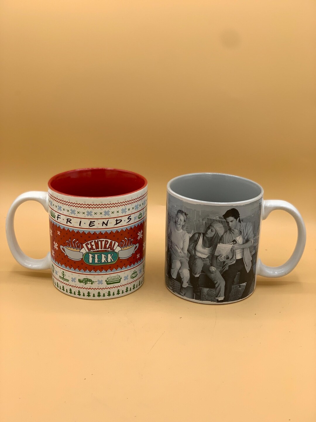Two FRIENDS TV Series Show Ceramic Coffee Tea Cup Mug 20 Oz - Etsy