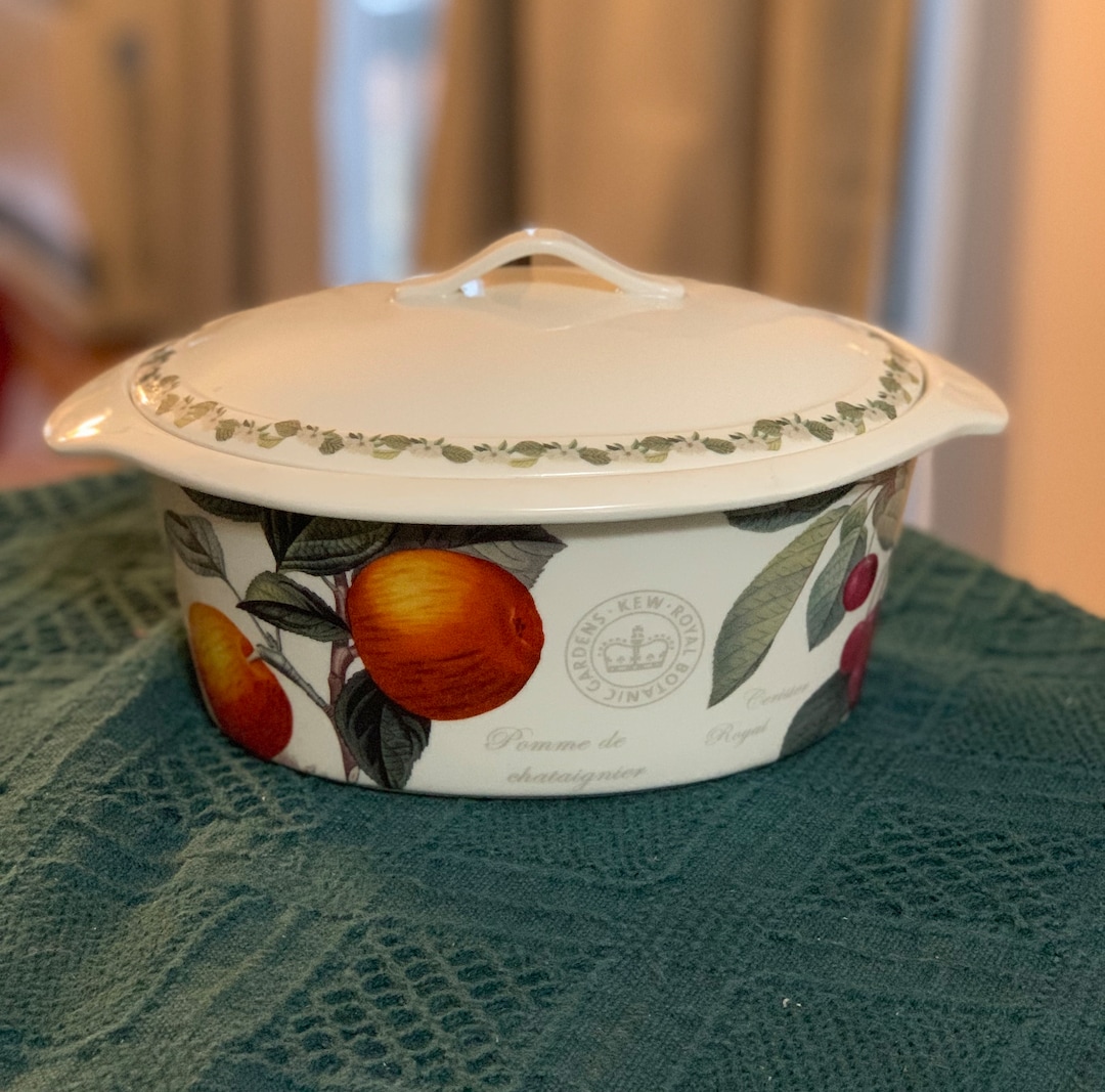 Creative Tops KEW Royal Botanic Gardens Fine China Covered Casserole ...