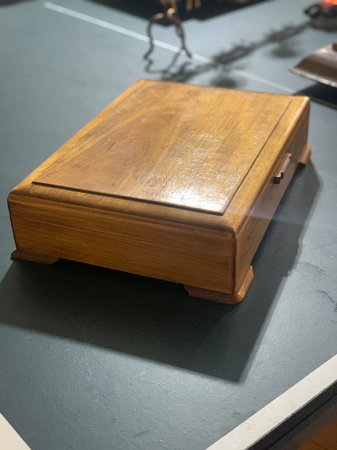 43 Pieces VTG Wm. Rogers & Sons Flatware Set With Original Wooden Box ...