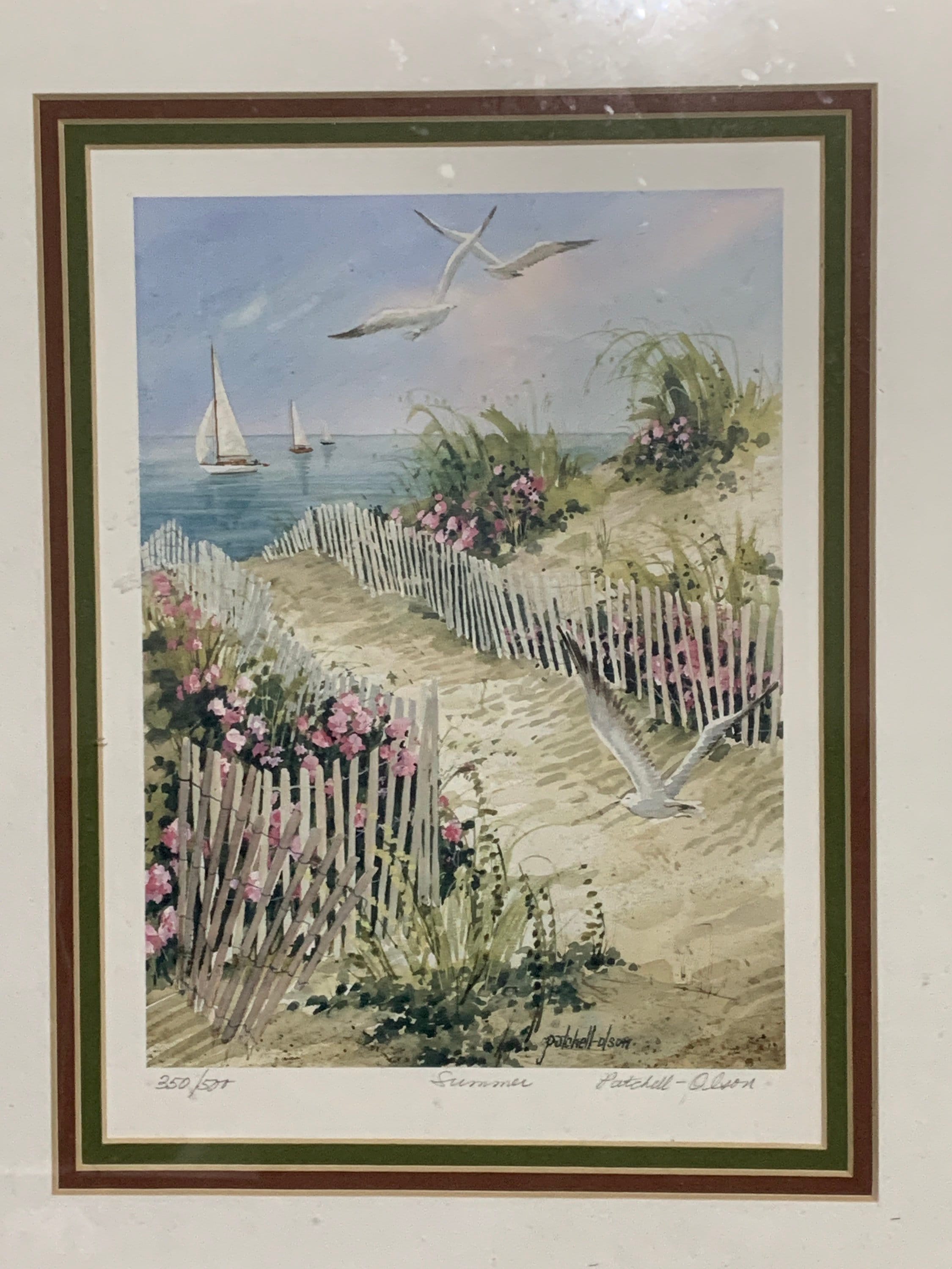 Summer Pencil Signed & Numbered Lithograph by Denise - Etsy