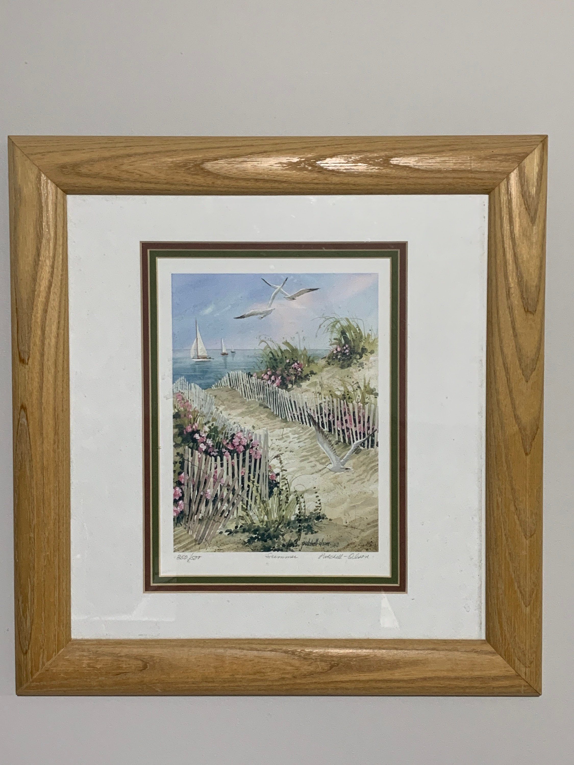 Summer Pencil Signed & Numbered Lithograph by Denise - Etsy