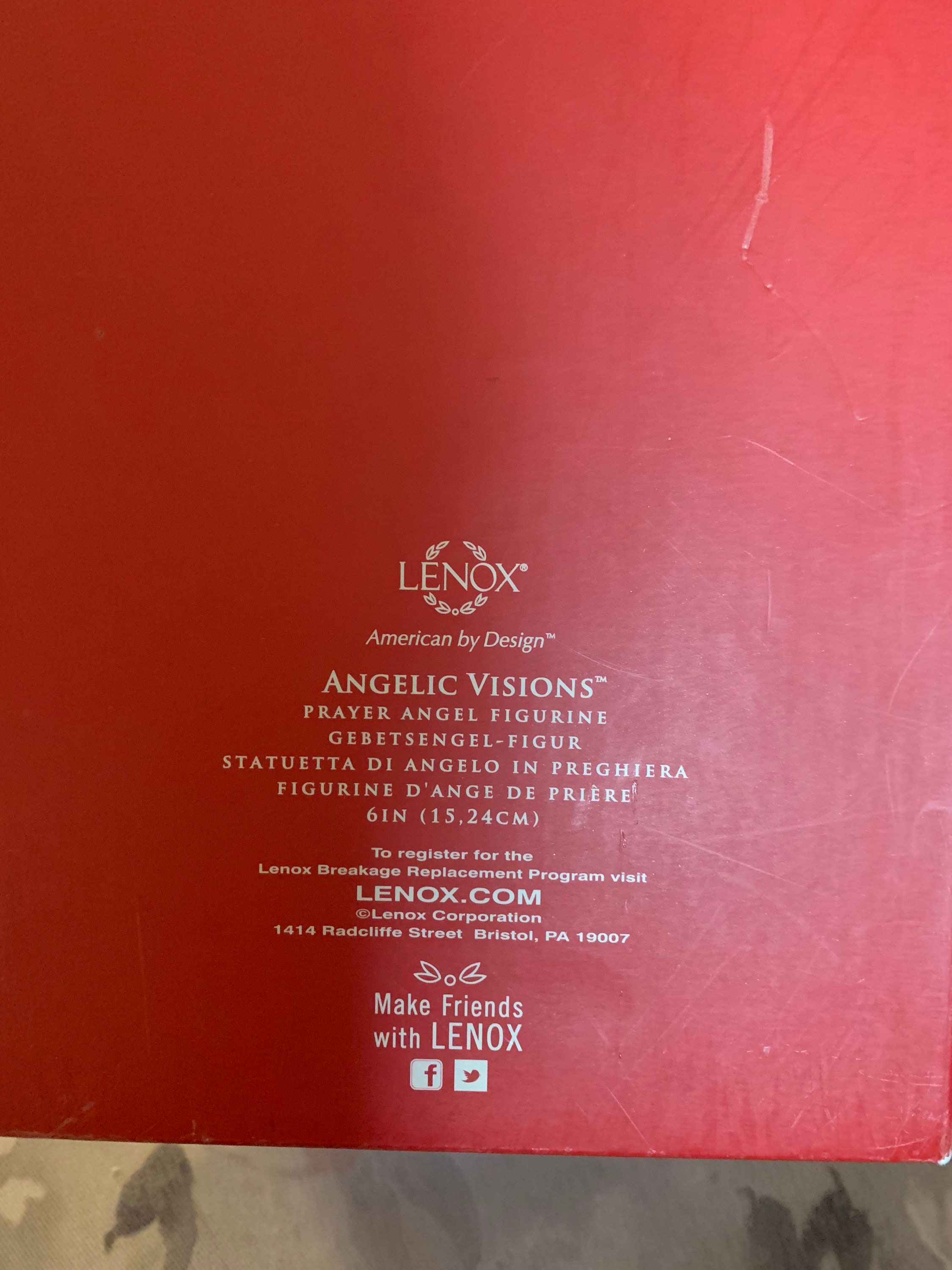 Lenox 6 Praying Kneeling Angel Angelic Visions white With Gold Trim - Etsy