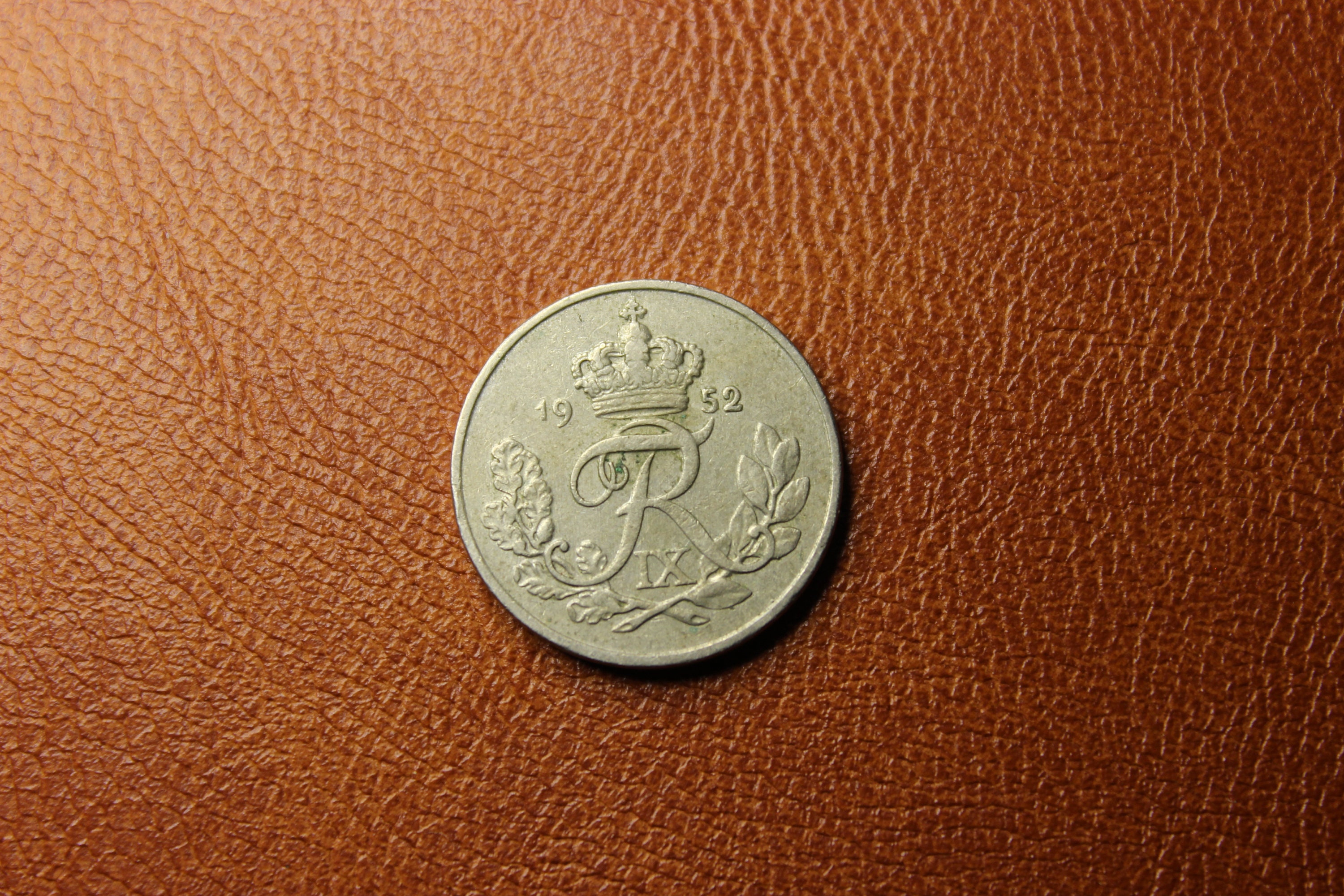 1952 Denmark 10 Ore Coin Danmark - Etsy