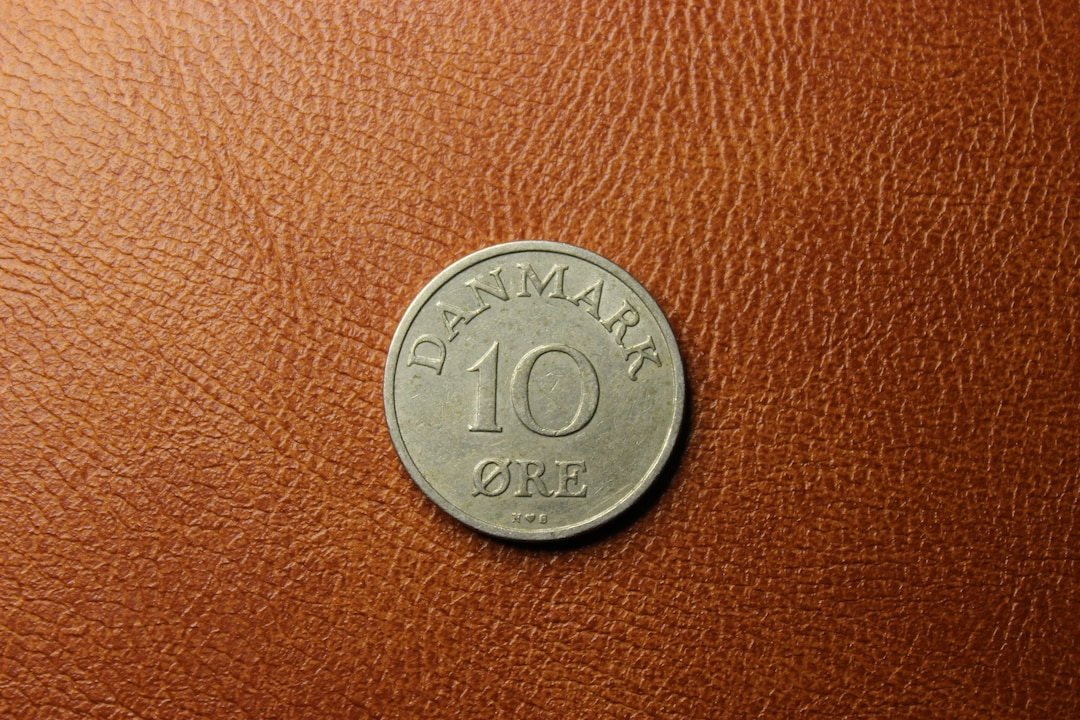 1955 Denmark 10 Ore Coin Danmark - Etsy