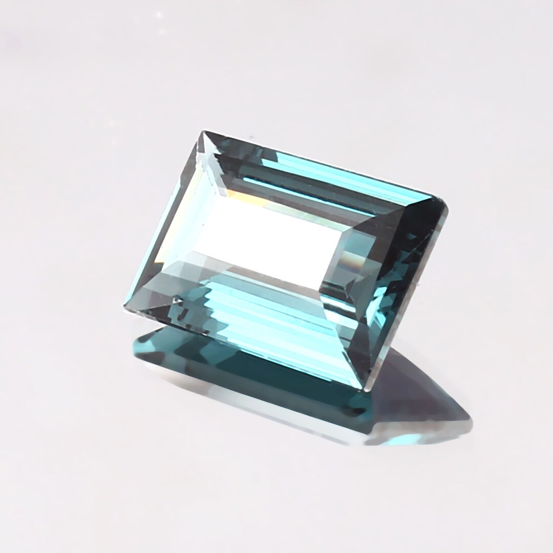 AAA Grade 14x10 MM Transparent Blue Green Indicolite Tourmaline Loose ...