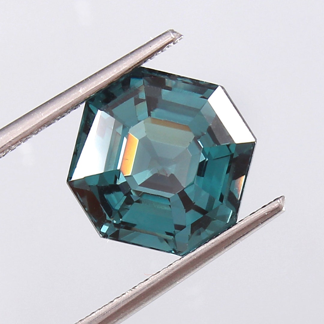 AAA Grade 6.30 Ct Transparent Blue Green Indicolite Tourmaline Loose ...