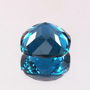 AAA Grade 10x10 MM Transparent Blue Green Indicolite Tourmaline Loose ...