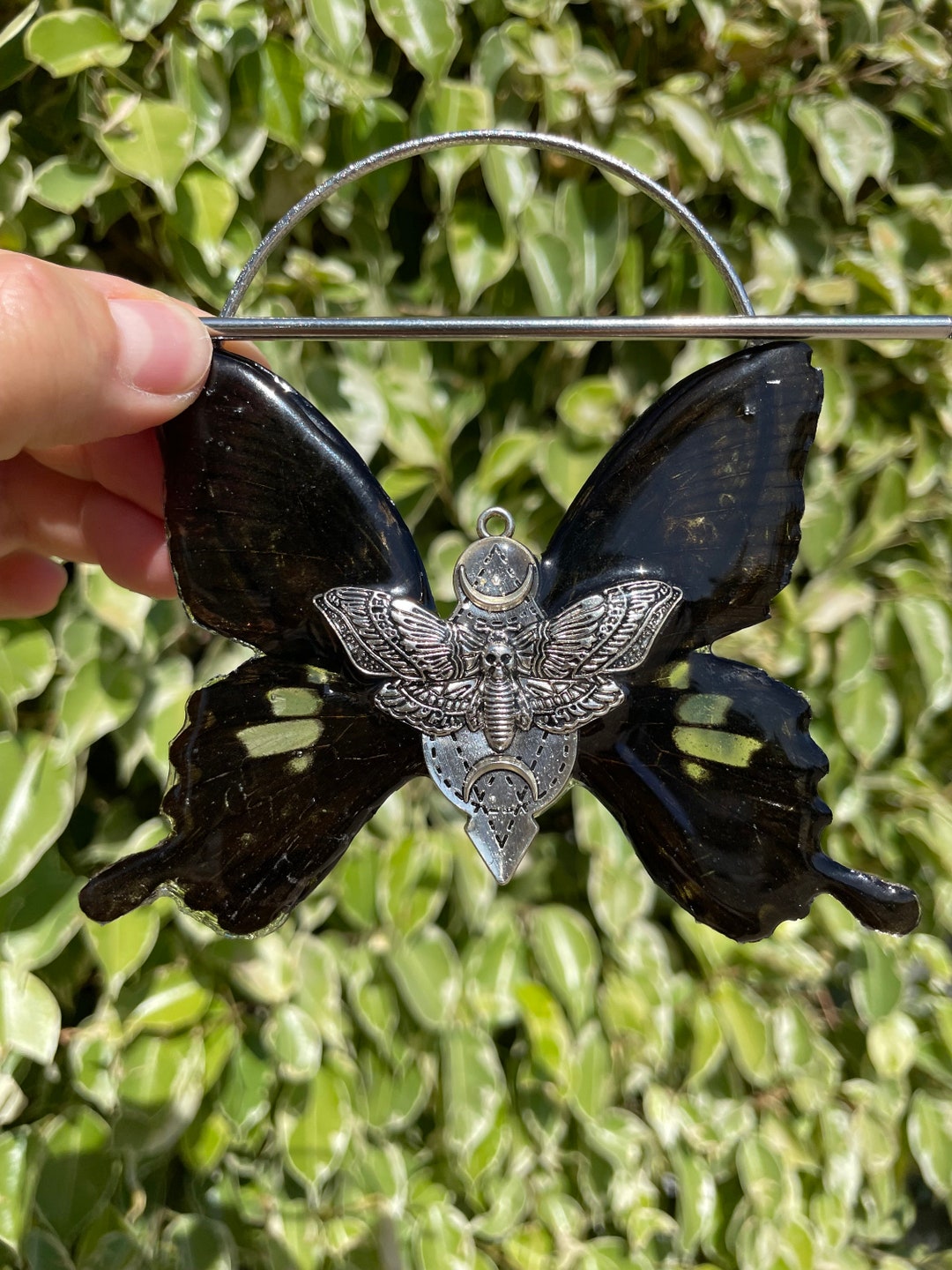 Real Butterfly Hair Pin - Etsy