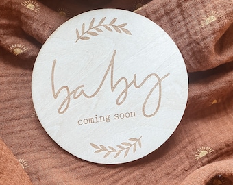 Baby Coming Soon Sign - Etsy