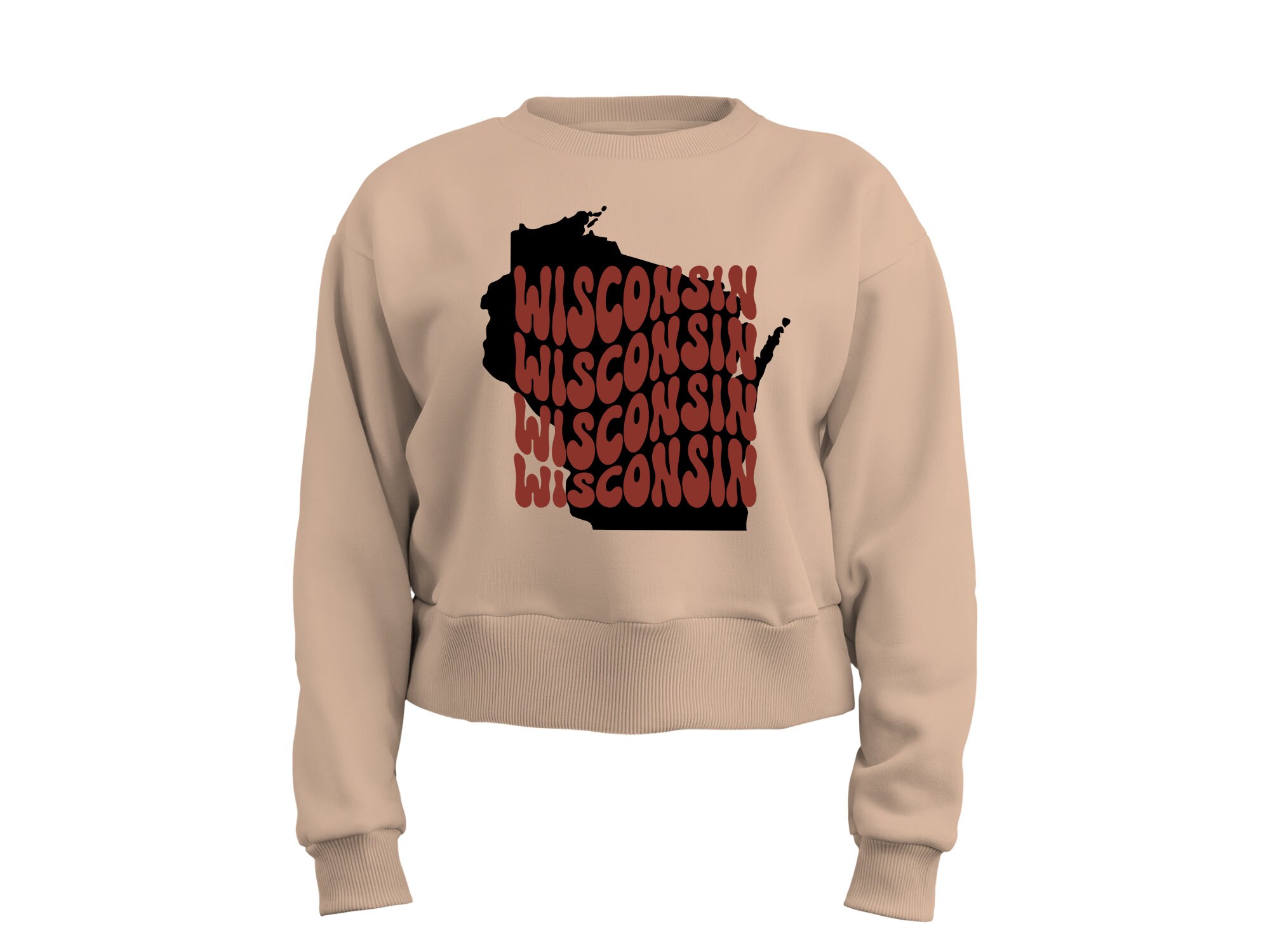 Wisconsin PNG. State PNG. Groovy Wisconsin Png. Retro Wisconsin PNG ...
