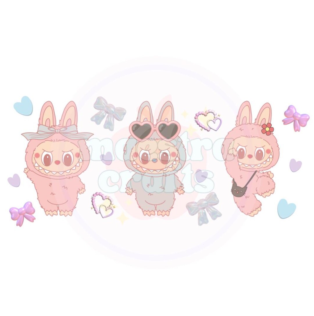 La Bu Bu PNG , Cute Png for DTF - Etsy