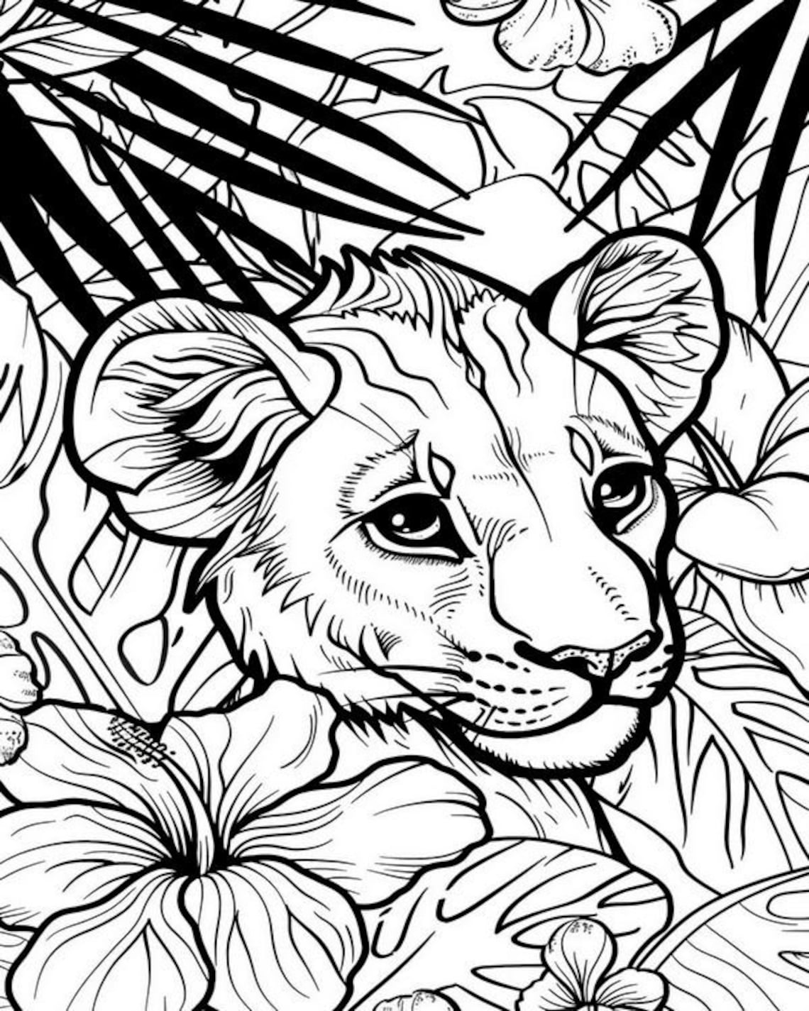 Coloring Pages for Children Explore the Animal Kingdom With Quality ...