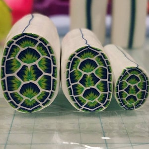 Blue and Green Turtle Shell Canes Available in Large, Medium and Small ...