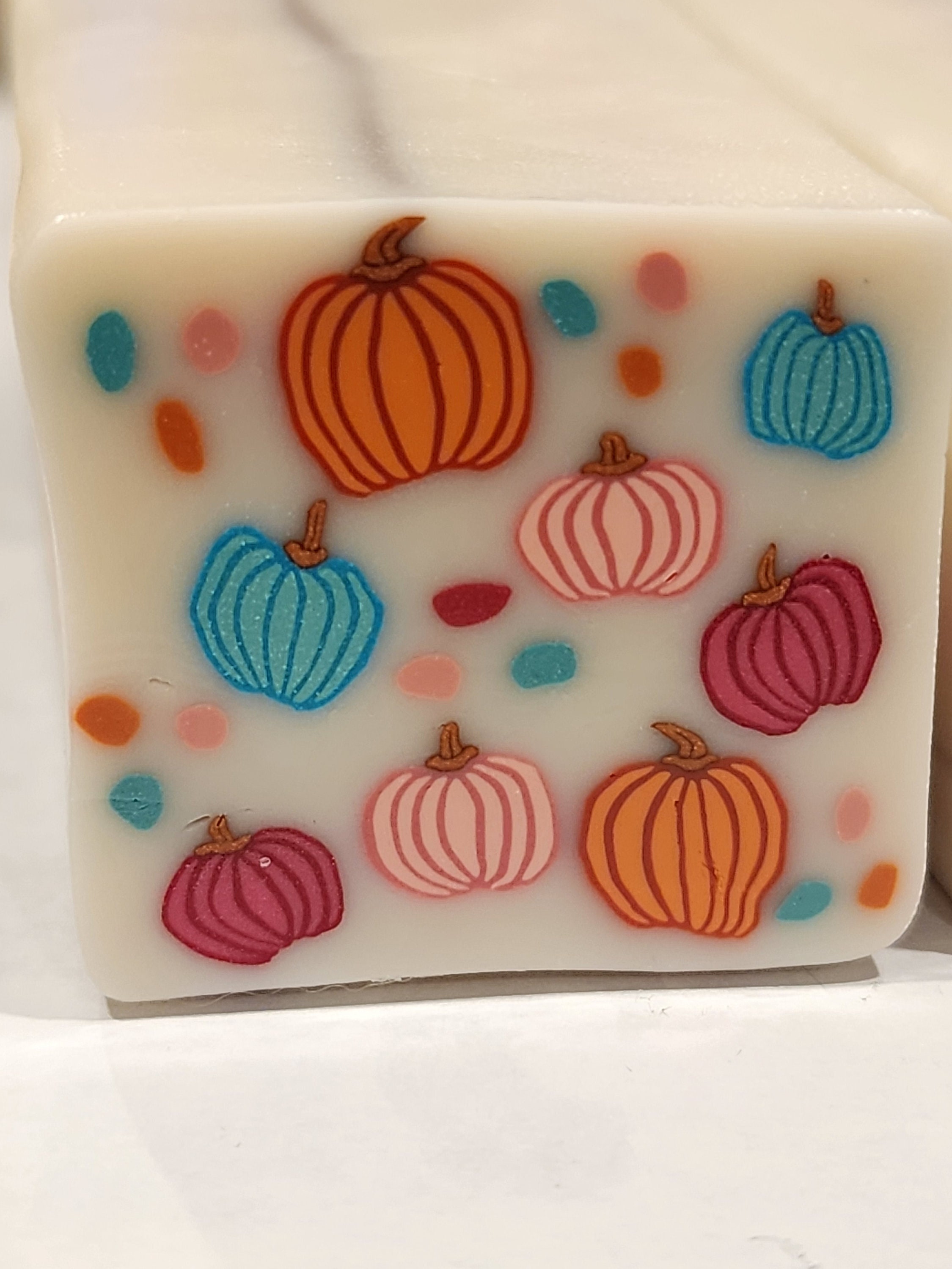 Raw Polymer Clay Cane Orange Pumpkin With Brown Stem Packed - Etsy