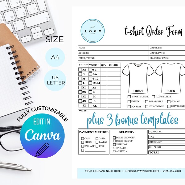 Custom Order Form - Etsy