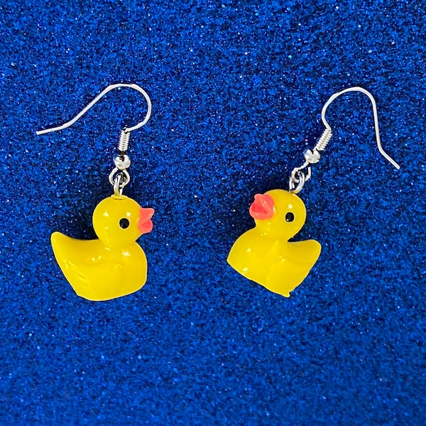 Duck Earrings - Etsy