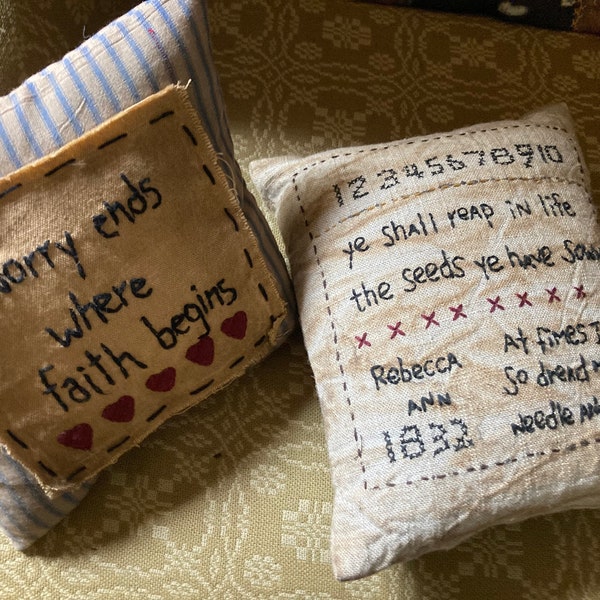 School Girl Sampler - Etsy