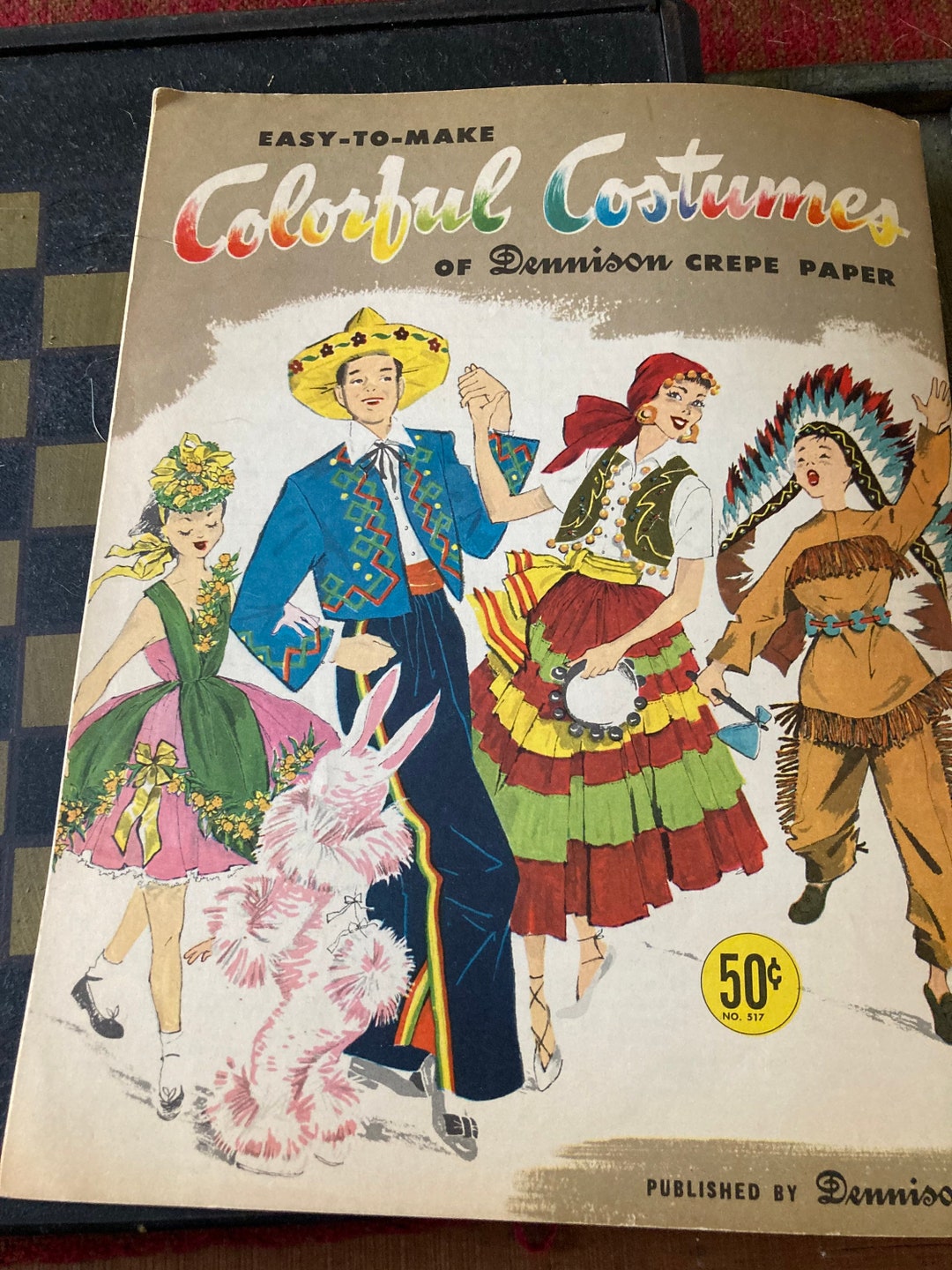Vintage 1956 Dennison Easy to Make Costumes How-to Booklet - Etsy