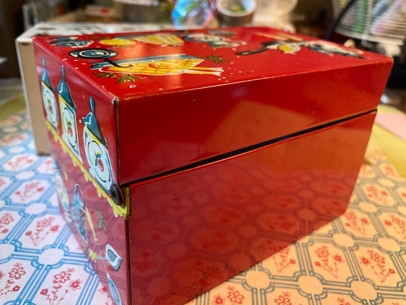 Vintage 1960/70s Tin Ohio Art and Stylecraft Recipe Boxes - Etsy