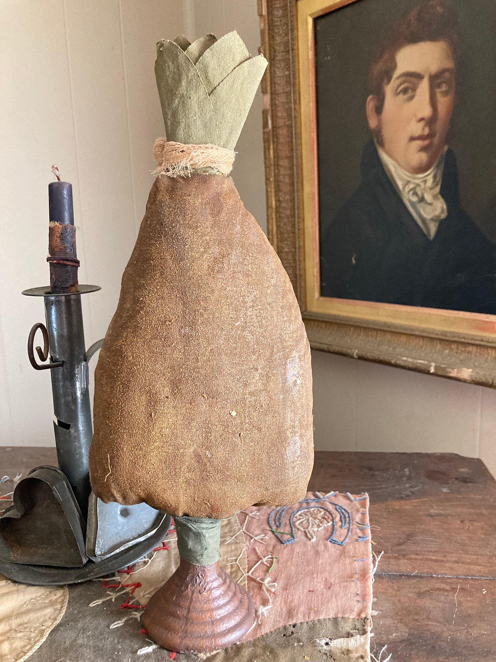 Primitive Folk Art Pineapple Make Do - Etsy