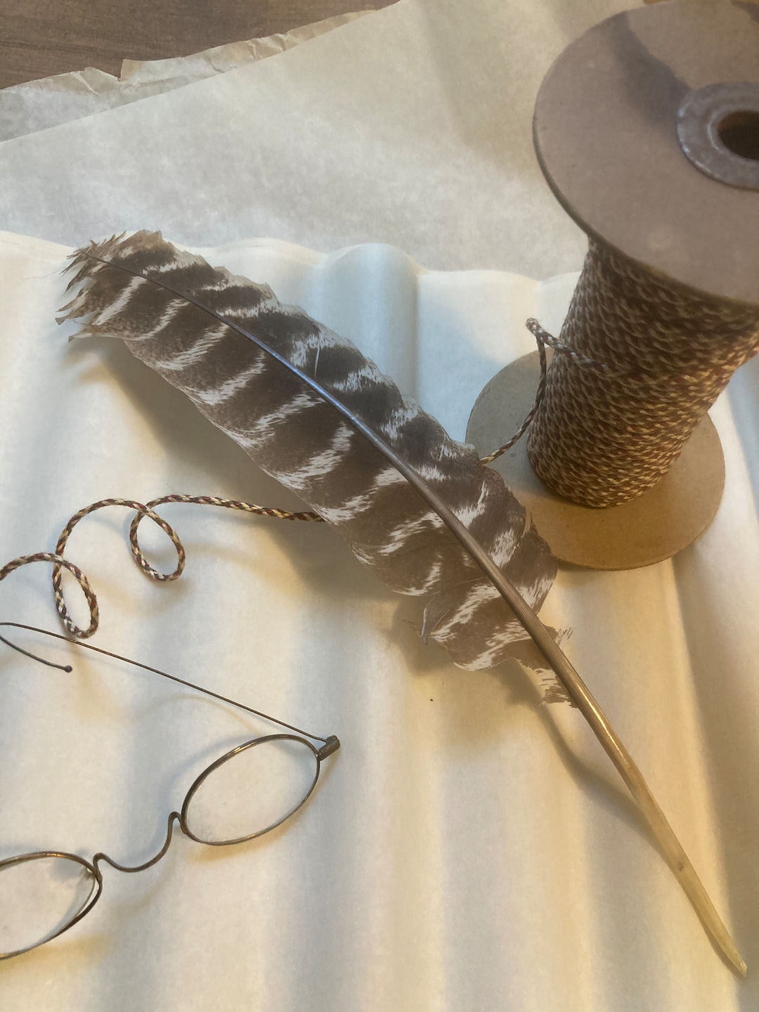 RARE Vintage 1930/40s Manuscript/newspaper Printers Oversized Parchment ...