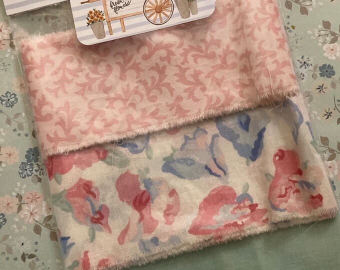 Vintage 1983/4 Laura Ashley Hand Torn Fabric Craft Sampler - Etsy