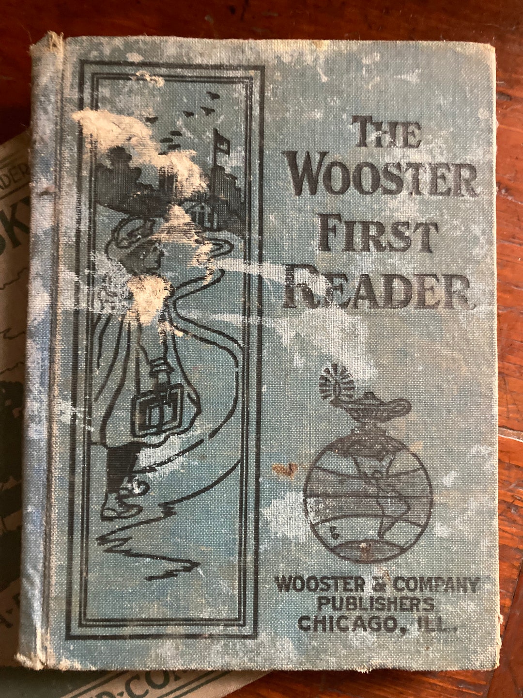 Antique 1915 the Wooster First Reader Children's School Book by ...