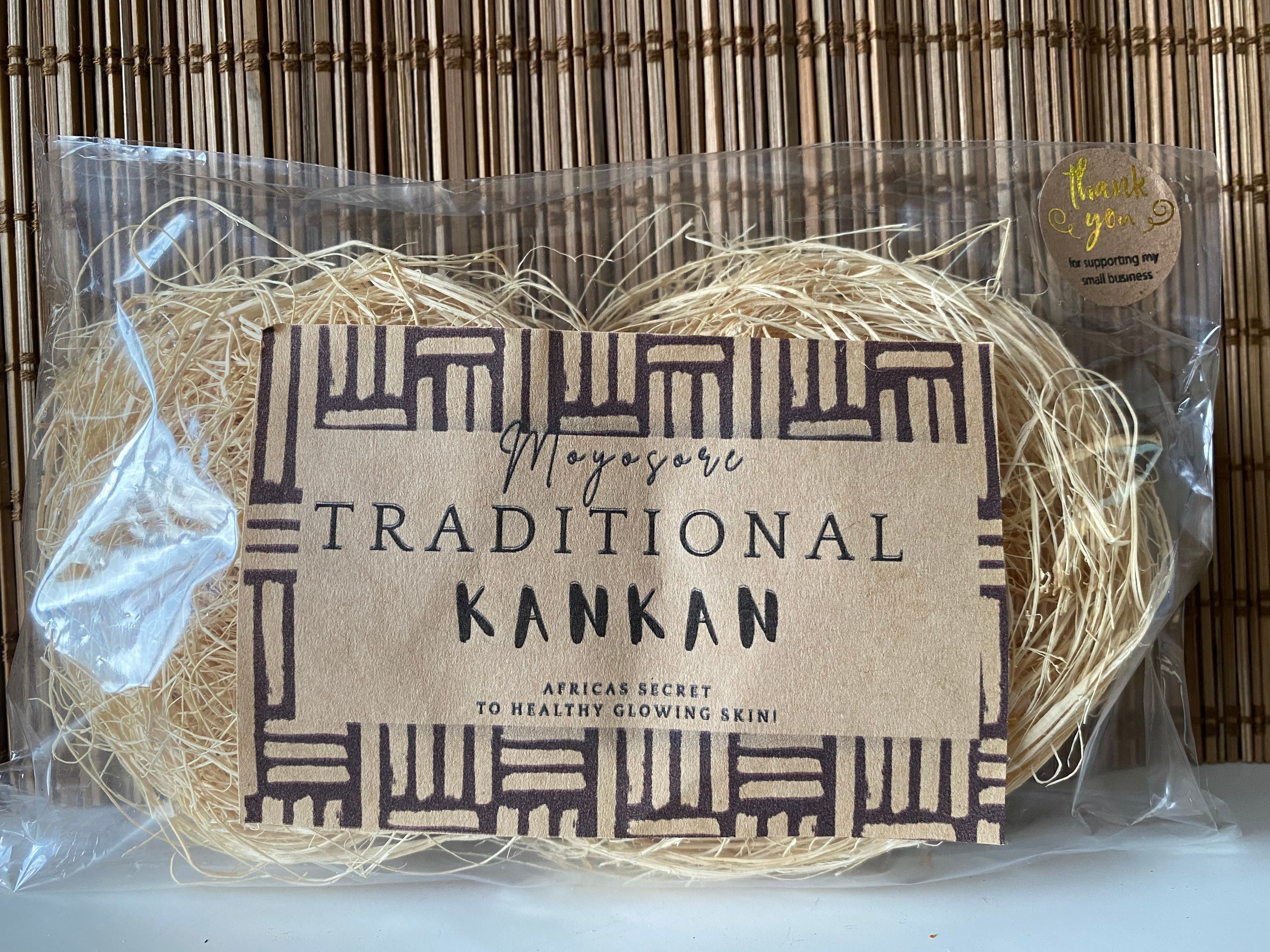 Traditional Super Exfoliating African KANKAN| IBILE Unprocessed Raw ...