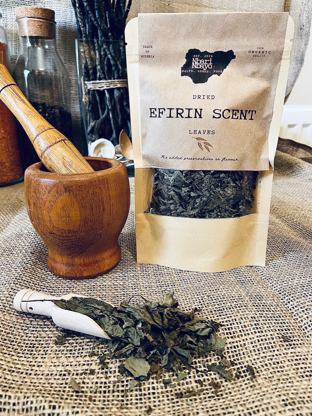 Organic | African Basil | Dried Effirin ‘scent Leaves’ - Etsy