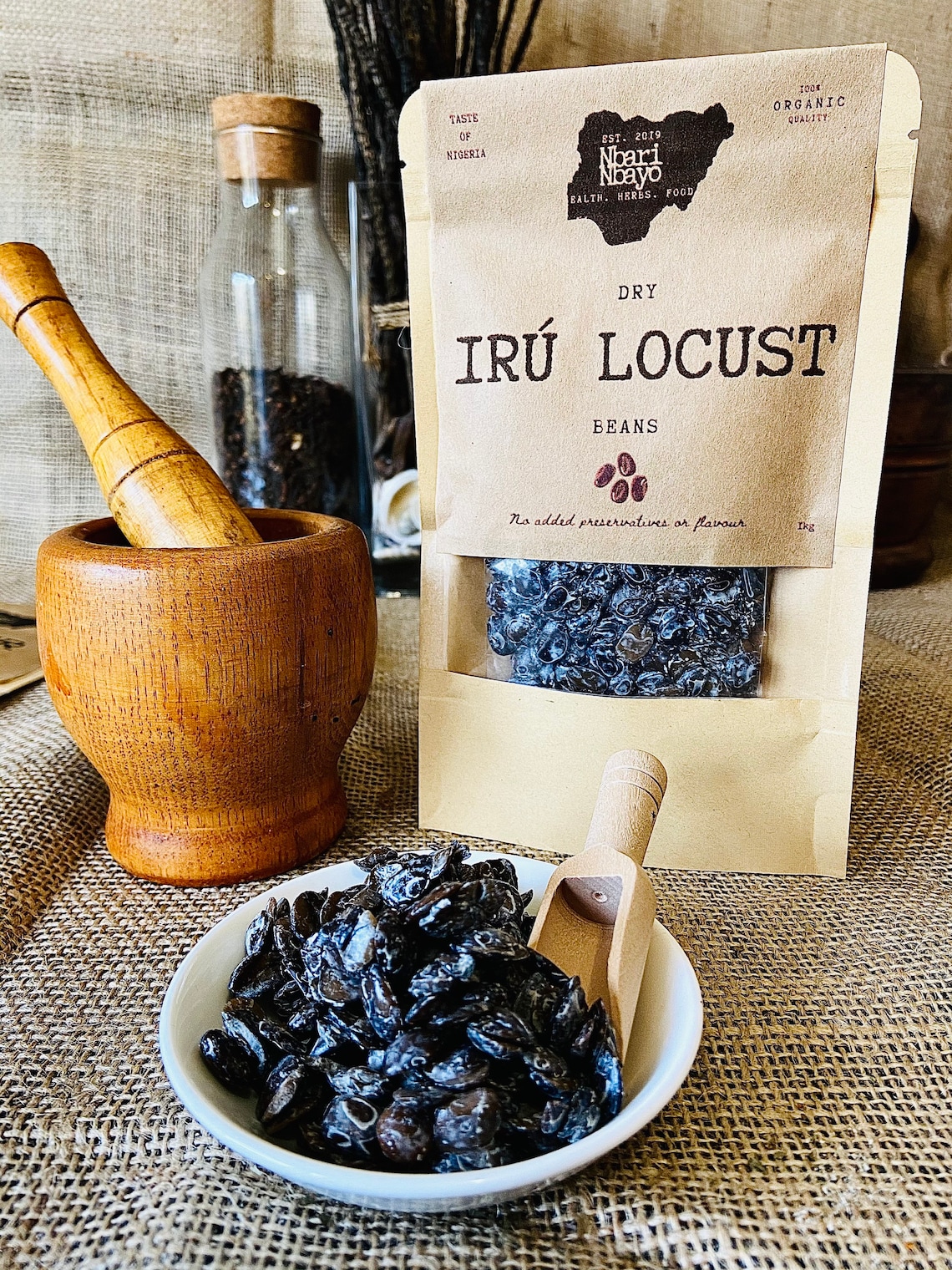 Organic | African Umami - DRIED Irú Locust Beans (fermented) - Etsy
