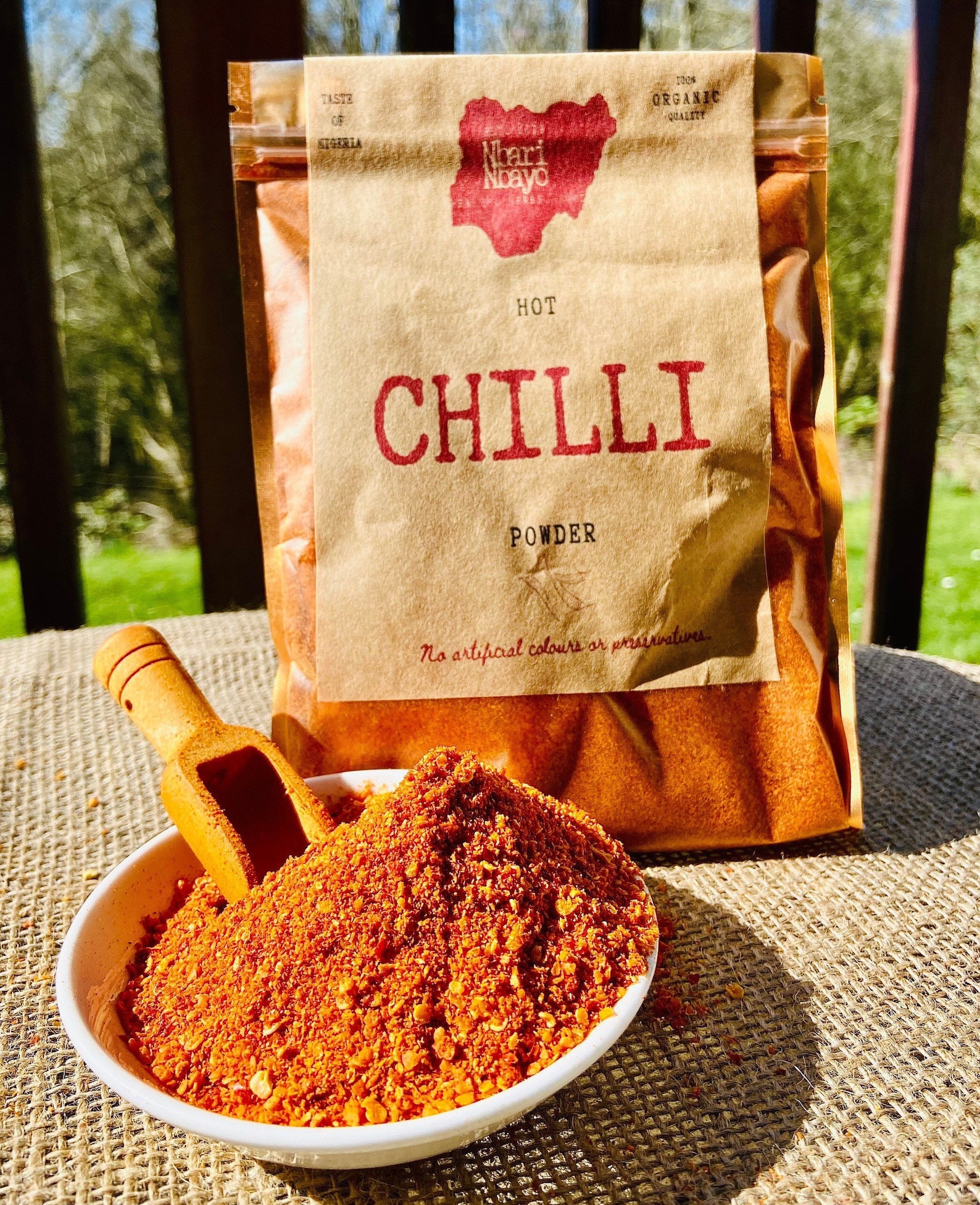 Organic African Hot Chilli Powder shombo Nigerian - Etsy UK