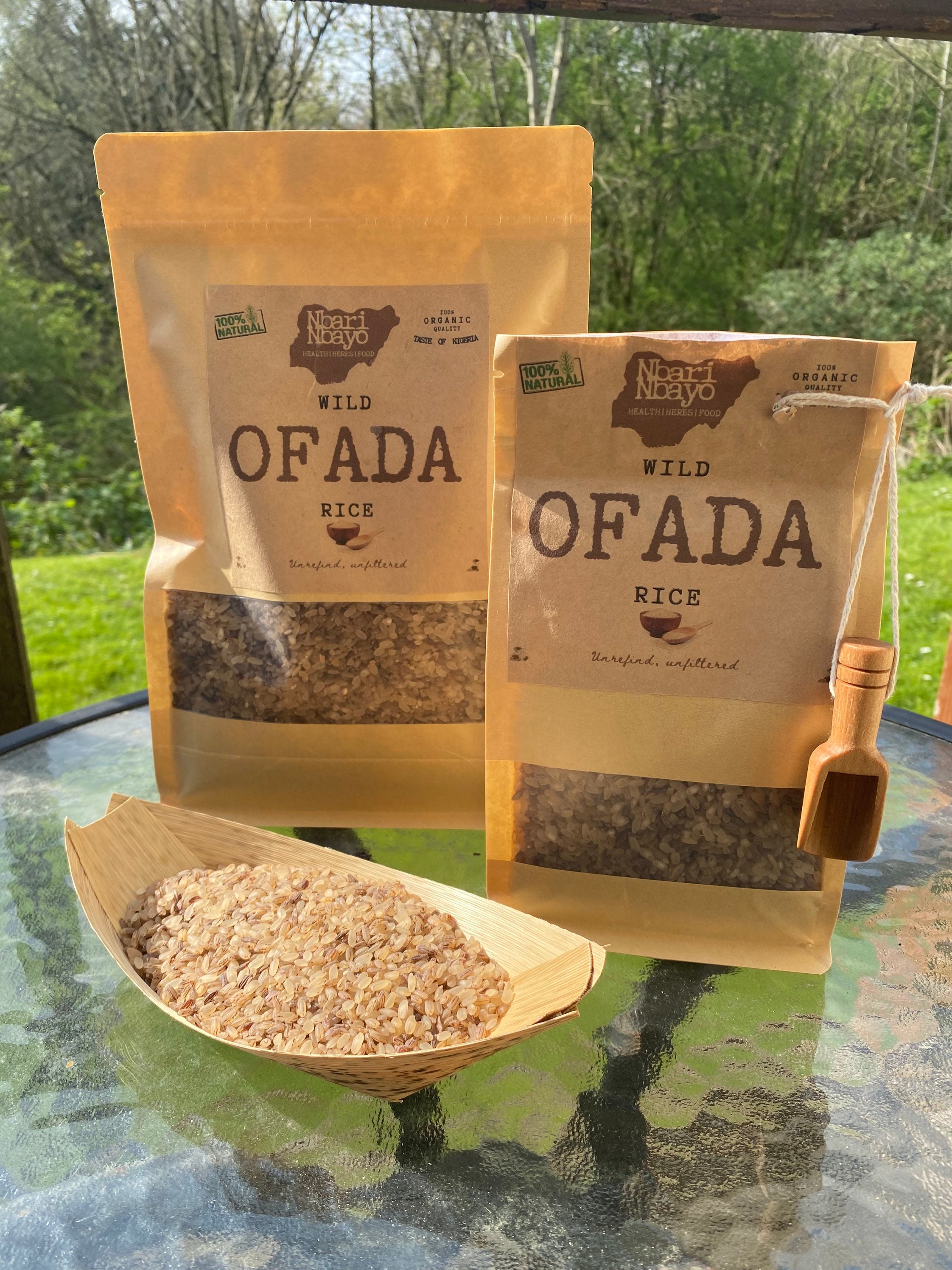 Organic | African | Wild Brown ‘ofada’ Rice - Etsy UK