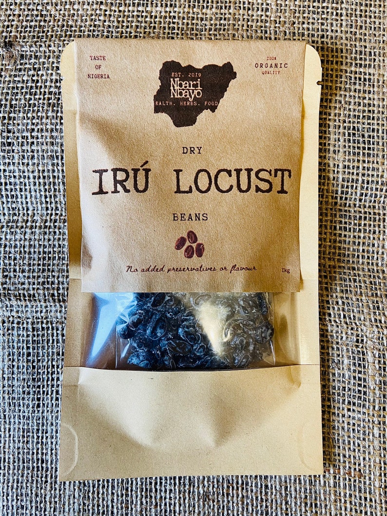 Organic | African Umami - DRIED Irú Locust Beans (fermented) - Etsy