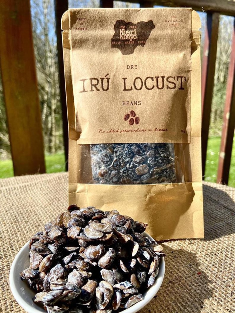 Organic | African Umami - DRIED Irú Locust Beans (fermented) - Etsy
