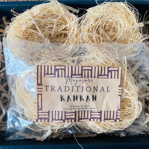Traditional Super Exfoliating African KANKAN| IBILE Unprocessed Raw ...