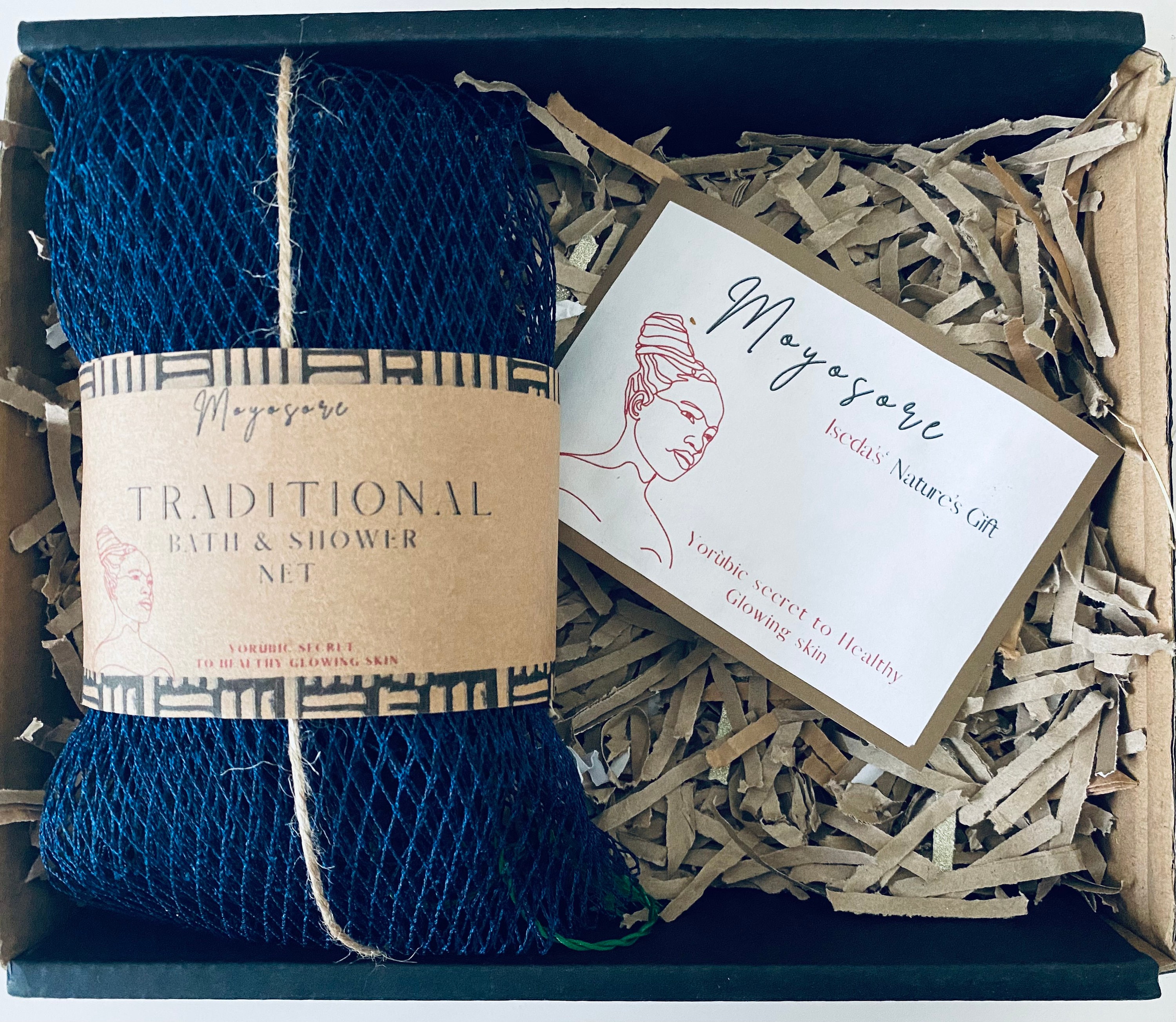 Traditional African Bath & Shower Body Exfoliating Net Sponge | Etsy