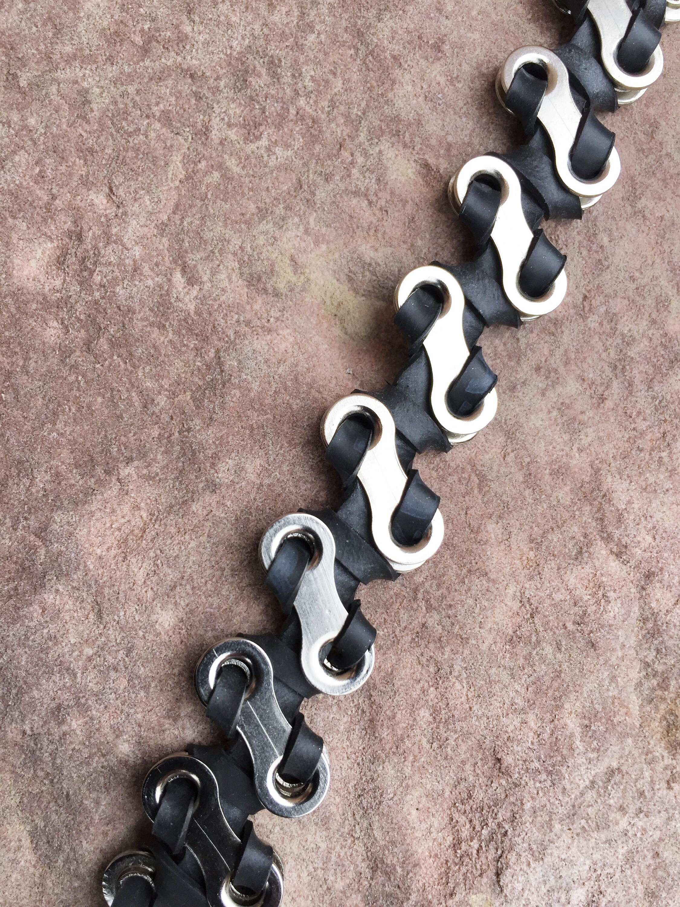 Bicycle Chain Link Bracelet, Handmade Jewelry From Bike Parts ...