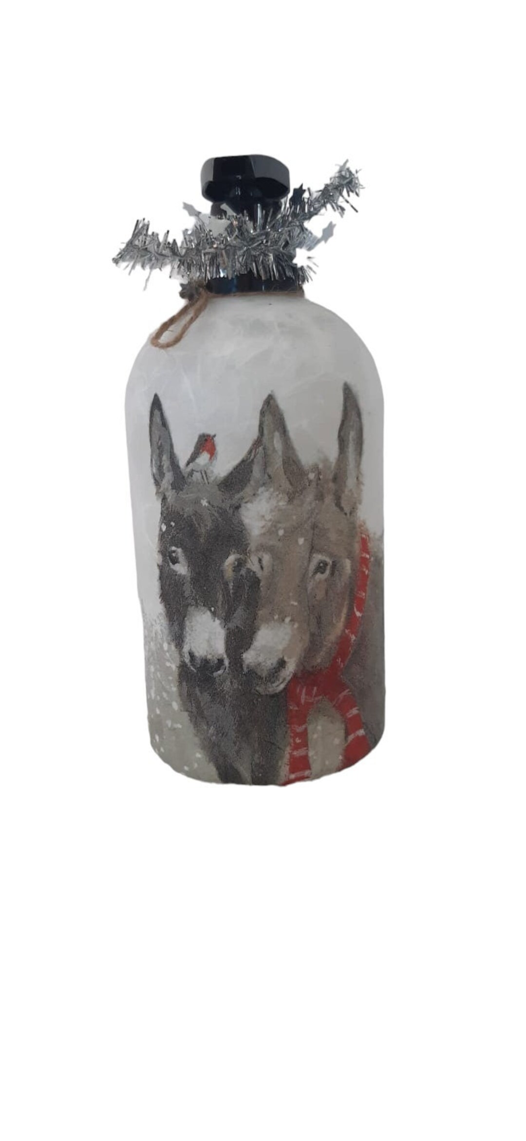 Two Xmas Donkeys Hand Pump Btl Christmas Present or - Etsy